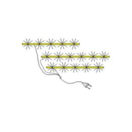 FORTE LED-Sockelbeleuchtung IZLED11ST01-WK01