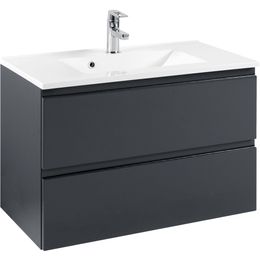 Held Waschtischunterschrank 80 mit Mineralgussbecken CARDIFF