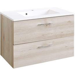 Held Waschbeckenunterschrank 80 mit Mineralgussbecken PORTOFINO