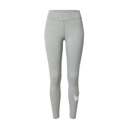 Nike Sportswear Leggings 'Essential' Damen Gr&ouml;&szlig;e XXL graumeliert / wei&szlig;