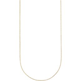 Firetti Damen Collierkettchen "Schmuck Geschenk Gold 375 Halsschmuck Halskette Ankerkette", 50, Gelbgold 375, B: 1,05mm, gold, Gelbgold 375,