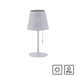 JUST LIGHT Tischleuchte "MANDY", 1, &Oslash; 14cm, 1 Stk., wei&szlig;, Wohnzimmer, Leuchten, LED