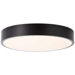 Brilliant Deckenleuchte "Slimline", 1, &Oslash; 33cm H: 6,5cm, 1 Stk., schwarz-wei&szlig;, Wohnzimmer, Leuchten, LED Deckenlampe 33cm wei&szlig;/schwarz