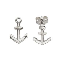 Jobo Damen Paar Ohrstecker "Ohrringe Silberohrringe Anker 11 mm", Silber 925 (Sterlingsilber)silber 925, Silber 925 (Sterlingsilber), Ohrringe, 925