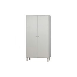 Woood Kleiderschrank &brvbar; grau &brvbar; Ma&szlig;e (cm): B: 100 H: 195 &raquo; H&ouml;ffner