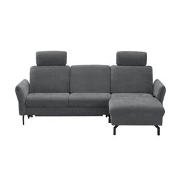 meinSofa Ecksofa Pia &brvbar; grau &brvbar; Ma&szlig;e (cm): B: 234 H: 91 T: 200.0 &raquo; H&ouml;ffner