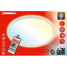 Smarte LED-Leuchte "SLIM S"wei&szlig;, neutral, Briloner Leuchten, Leuchten