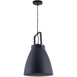 Paco Home Pendelleuchte "BOONE PD", 1, &Oslash; 39cm H: 58cm, grau, Esszimmer, Leuchten, Stehleuchte Modern Wohnzimmer Industrial Scheinwerfer Design E27