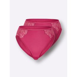 w&auml;schepur W&Auml;SCHEPUR Damen Jazz-Pants Slips, Gr. 40, pink, 86% Polyamid, 14% Elasthan, Unterhosen