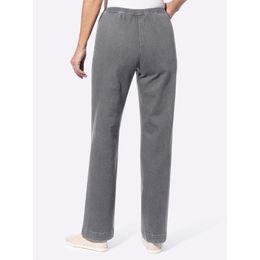 Classic Basics Damen Bequeme Jeans, grau, Gr. 23, unifarben, 81% Baumwolle, 17% Polyester, 2% Elasthan, Jeans