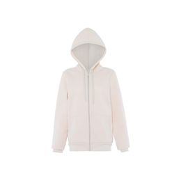 Sanika Zip-Up Hoodie female Beige size XXL