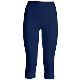 Conta Damen Lange Unterhose, Gr. 40, blau, 60% Schurwolle, 40% Polyacryl, Unterhosen