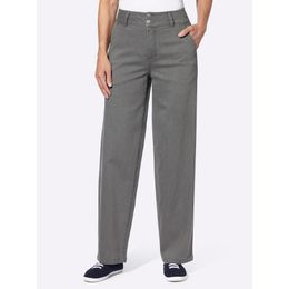 Classic Basics Damen Bequeme Jeans, blau, Gr. 19, 81% Baumwolle, 17% Polyester, 2% Elasthan, Jeans