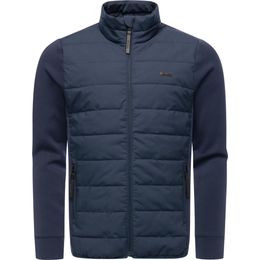 Ragwear Herren Steppjacke "Rendan Tech YOUMODO"navy, Gr. L, Obermaterial 1: 100% Polyester. Obermaterial 2: 47% Polyester, 47% Modal, 6% Elasthan.