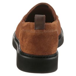 Tommy Hilfiger Herren Loafer "HILFIGER ULTRA LIGHT SDE LOAFER", Gr. 45braun, Veloursleder, Schuhe, Blockabsatz, Slipper, Businessschuh in bequemer