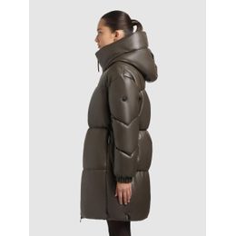 Khujo Damen Wintermantel "Lorsa", braun, Gr. M, Obermaterial: 100% Polyurethan. Innenfutter: 100% Polyester. Wattierung: 100% Polyester.