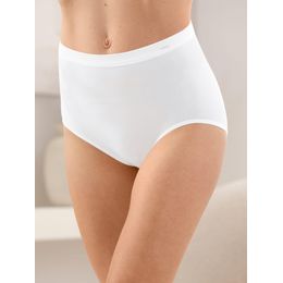 Mey Damen Taillenslip, Gr. 44, wei&szlig;, 50% Viskose, 46% Polyamid, 4% Elasthan, Unterhosen
