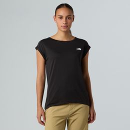 The North Face Damen Funktionsshirt "W TANKEN TANK - EU"tnf schwarz, Gr. XS, Obermaterial: 100% Polyester, Shirts, Kurzarm, weiter