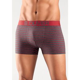 s.Oliver Herren Boxer "Boxershorts f&uuml;r Herren", Gr. M, bunt, Jersey, Obermaterial: 92% Baumwolle, 8% Elasthan (LYCRA), gestreift, Unterhosen, mit
