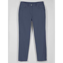 Inspirationen Damen 7/8-Jeans, blau, Gr. 44, unifarben, 97% Baumwolle, 3% Elasthan, Jeans