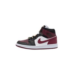 Jordan Sneaker 'Air Jordan 1' Damen Gr&ouml;&szlig;e 40.5 burgunder / schwarz / wei&szlig;