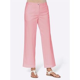 Inspirationen Damen 7/8-Jeans, lila, Gr. 44, unifarben, 96% Baumwolle, 4% Elasthan, Jeans