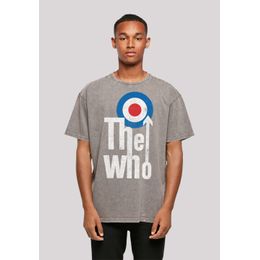 F4NT4STIC Herren T-Shirt "The Who Rock Band", grau, Gr. M, Obermaterial: 100% Baumwolle, Shirts, Premium Qualit&auml;t