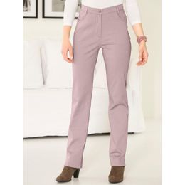 Classic Basics Damen Bequeme Jeans, rosa, Gr. 48, unifarben, 97% Baumwolle, 3% Elasthan, Jeans