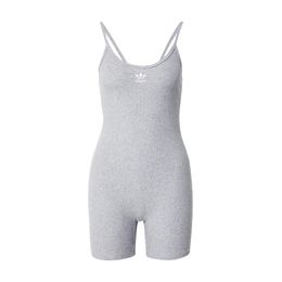 adidas originals Jumpsuit 'Essentials' Damen Gr&ouml;&szlig;e XS/S graumeliert / wei&szlig;