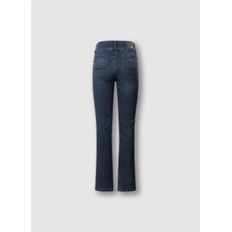 Pepe Jeans Damen Straight-Jeans "BERYL MW", blau, Gr. 25, Denim/Jeans, Obermaterial: 84% Baumwolle, 15% Polyester, 1% Elasthan, Jeans, mit doppeltem