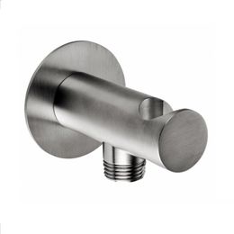 Bossini Inox Brausehalter mit Schlauchanschluss, INC002000075005,