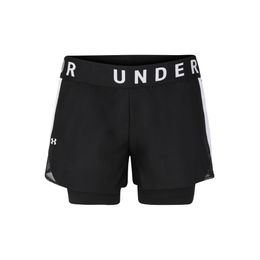 Under Armour Sporthose 'Play Up' Damen Gr&ouml;&szlig;e M schwarz / wei&szlig;