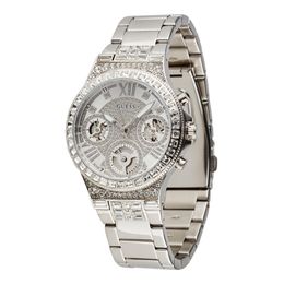 Guess Uhr 'Moonlight' Damen Gr&ouml;&szlig;e One Size silber / transparent
