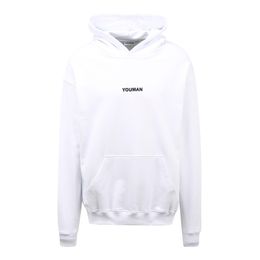 Youman Sweatshirt 'Joe Oversize' Herren Gr&ouml;&szlig;e M schwarz / wei&szlig;
