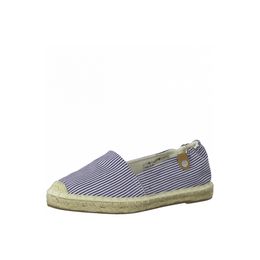 Tamaris Espadrilles Damen Gr&ouml;&szlig;e 38 navy / wei&szlig;