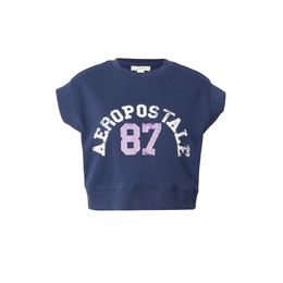 A&Eacute;ROPOSTALE Sweatshirt Damen Gr&ouml;&szlig;e M navy / lavendel / wei&szlig;