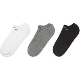 Nike Everyday Cushioned Training No-Show Socks (3 Pairs) Bekleidung Unisex bunt M