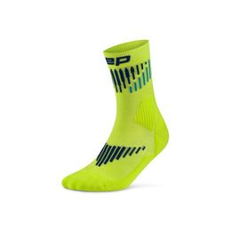 CEP Core Run Merino Mid Cut Socks 5.0 Bekleidung Herren gelb M