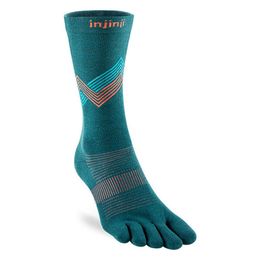 injinji Run Lightweight Crew Bekleidung Unisex blau L