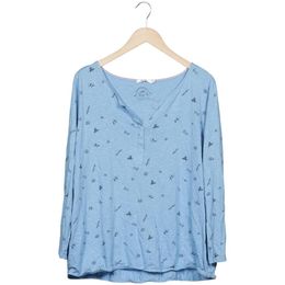 Cecil Langarmshirt Damen Gr&ouml;&szlig;e XXL Second Hand hellblau