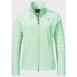 Sch&ouml;ffel SCH&Ouml;FFEL Damen Fleecejacke "Fleece Jacket Leona3"6205, gr&uuml;n, Gr. 44, Oberstoff: 100% Polyester, Jacken