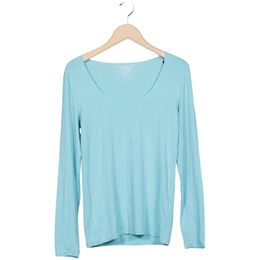 MAJESTIC FILATURES Langarmshirt Damen Gr&ouml;&szlig;e S Second Hand hellblau
