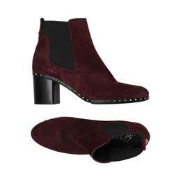 ALPE Stiefelette Damen Gr&ouml;&szlig;e 41 Second Hand bordeaux