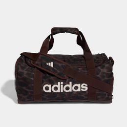 Sporttasche adidas Performance "LIN G DUFF S", earth strata, shadow braun, Obermaterial: 100% Polyester, Taschen Sporttasche