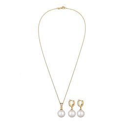Elli Jewelry Set 'Perle' female Gold size 45
