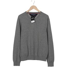Tommy Hilfiger Pullover Herren Gr&ouml;&szlig;e XL Second Hand grau