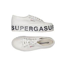 Superga Sneaker Damen Gr&ouml;&szlig;e 39 Second Hand wei&szlig;