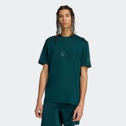 T-Shirt adidas Sportswear "M Z.N.E. TEE", Herren, Gr. M, aurora ivy, Obermaterial: 100% Baumwolle, normal, Rundhals, Shirts T-Shirt, sportlicher Stil, Kurzarm, aus Baumwolle, ohne Verschluss