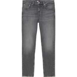 Regular-fit-Jeans Tommy Jeans "SCANTON SLIM BI0177", Damen, Gr. 32, L&auml;nge 32, denim grau, Denim/Jeans, Obermaterial: 99% Baumwolle, 1% Elasthan, slim fit lang, Jeans, Mit G&uuml;rtelschlaufen
