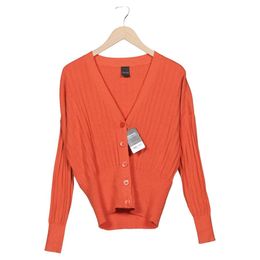 Madeleine Mode MADELEINE Strickjacke Damen Gr&ouml;&szlig;e L Second Hand orange